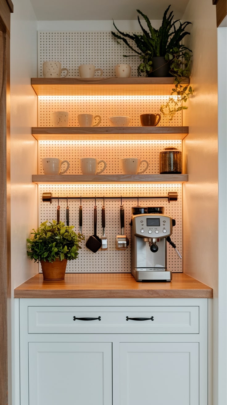 7 Small Coffee Bar Ideas to Maximize Your Space & Style