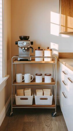 7 Small Coffee Bar Ideas to Maximize Your Space & Style