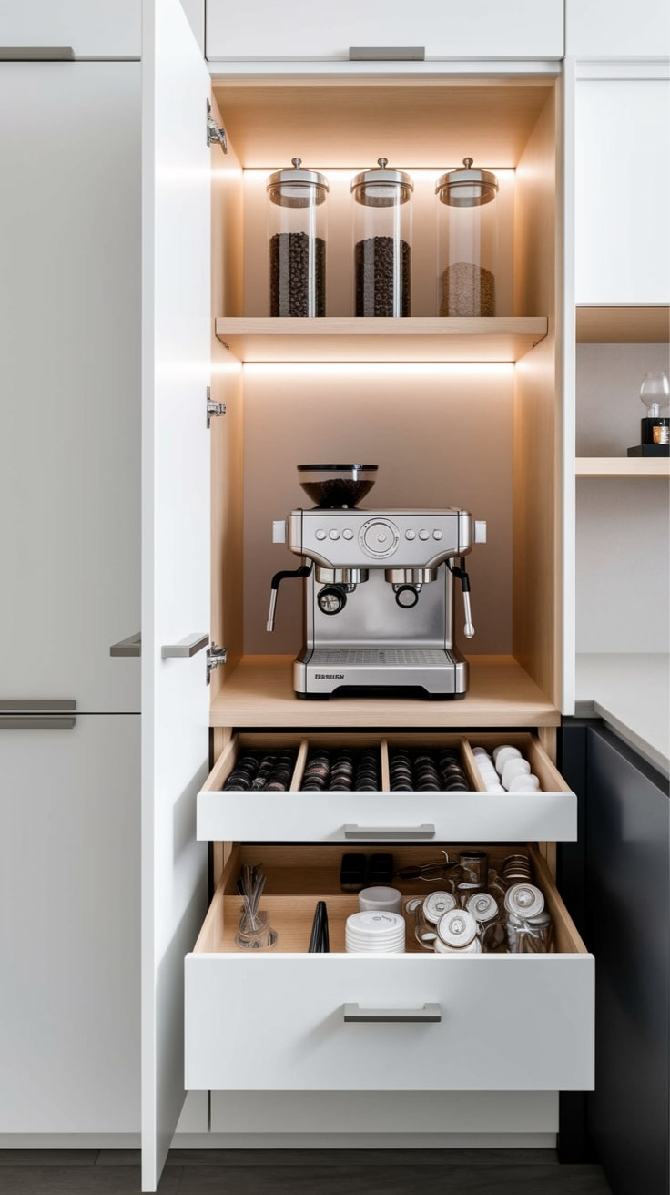 7 Small Coffee Bar Ideas to Maximize Your Space & Style