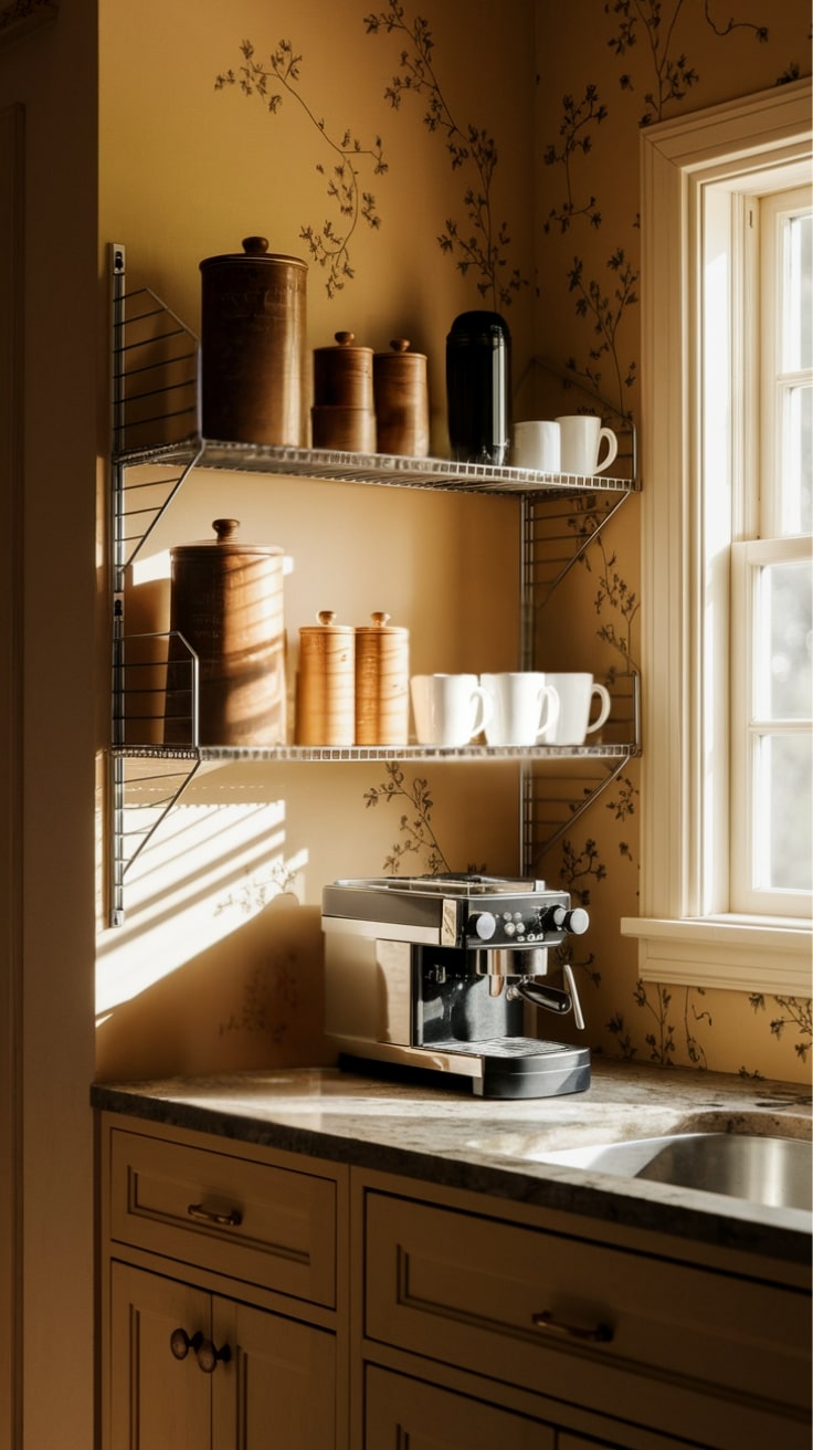 7 Small Coffee Bar Ideas to Maximize Your Space & Style