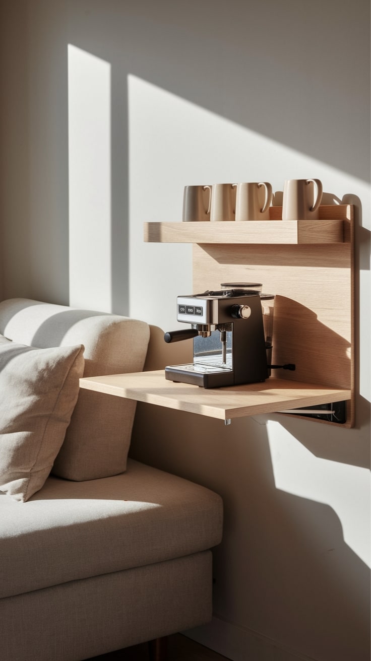 7 Small Coffee Bar Ideas to Maximize Your Space & Style